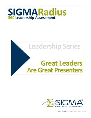 Fillable Online 360 Leadership Assessment Fax Email Print - pdfFiller