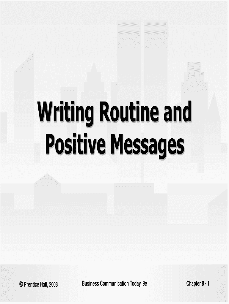 Fillable Online Writing Routine and Fax Email Print - pdfFiller
