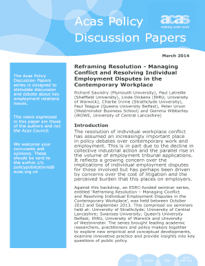 Fillable Online The Acas Policy Fax Email Print - pdfFiller