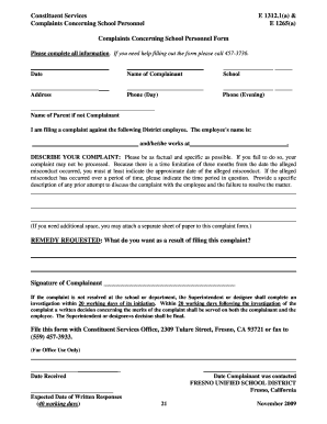 Fillable Online Constituent Services Fax Email Print - pdfFiller