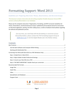 Fillable Online This document contains instructions for formatting ...