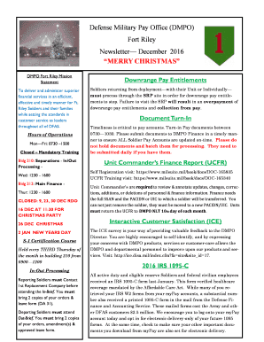 Fillable Online Riley Soldiers and their families Fax Email Print ...