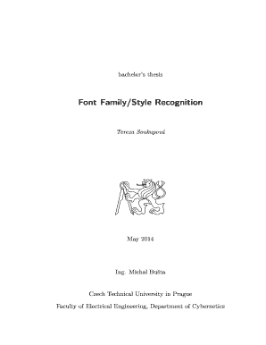 Fillable Online Font Family/Style Recognition Fax Email Print - pdfFiller