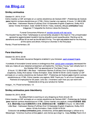 Fillable Online Smiley animados Fax Email Print - pdfFiller