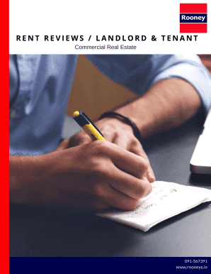 Fillable Online RENT REVIEWS / LANDLORD & TENANT Fax Email Print ...