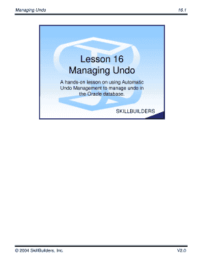 Fillable Online Managing Undo Fax Email Print - pdfFiller