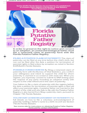 Fillable Online putative father card09:Layout 1 3/12/09 11:00 AM Page 1 ...