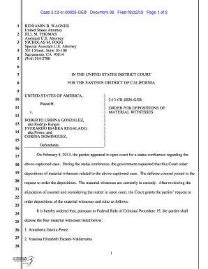Fillable Online Case 2:13-cr-00026-GEB Document 38 Filed 02/12/13 Page ...
