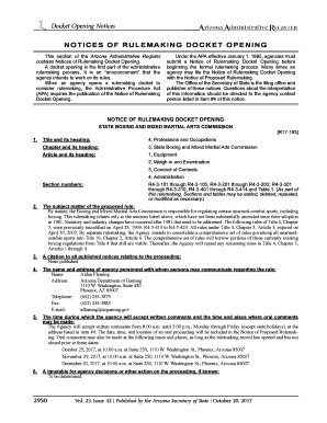 Fillable Online Docket Opening Notices Fax Email Print - pdfFiller