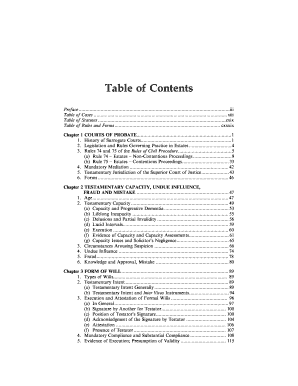 Fillable Online Table of Rules and Forms Fax Email Print - pdfFiller