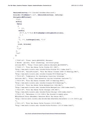 Fillable Online Dror Bar-Natan: Academic Pensieve: Projects ...