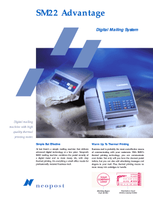 Fillable Online SM22 Advantage Fax Email Print - pdfFiller