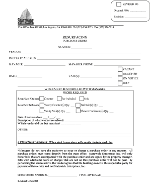 Fillable Online Original PO#: Fax Email Print - pdfFiller