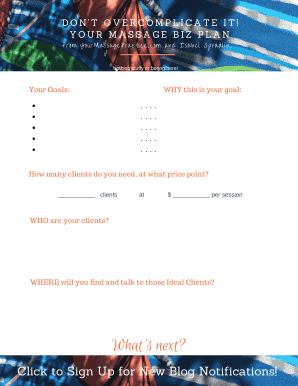 Fillable Online DON'T OVERCOMPLICATE IT Fax Email Print - pdfFiller
