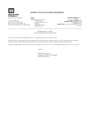 Fillable Online NOTICE NUMBER: 8073 Fax Email Print - pdfFiller