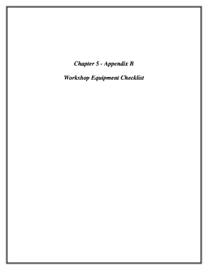 Fillable Online Chapter 5 - Appendix B Fax Email Print - pdfFiller