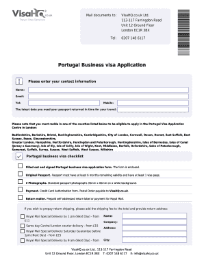 Fillable Online Royal Mail Special Delivery by 1 pm (Next Day) - from ...