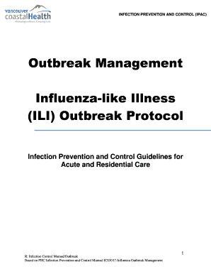 Fillable Online INFECTION PREVENTION AND CONTROL (IPAC) Fax Email Print ...