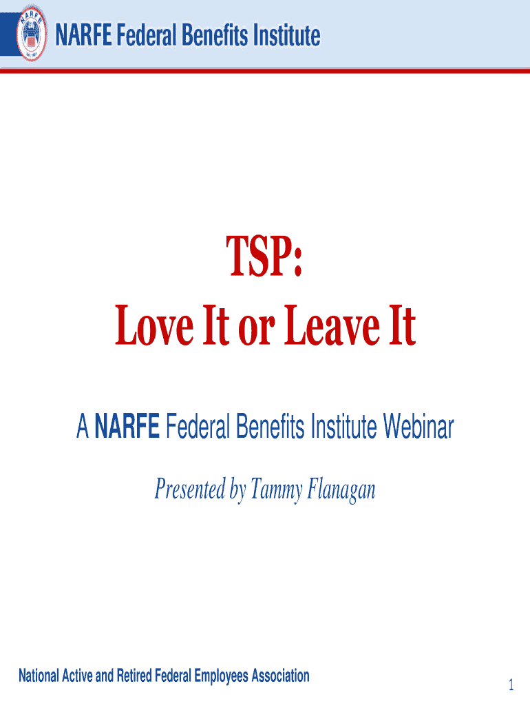 Fillable Online TSP: Fax Email Print - pdfFiller