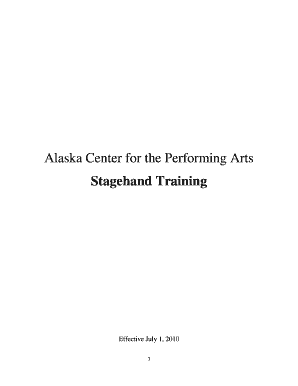 Fillable Online Stagehand Training Fax Email Print - pdfFiller