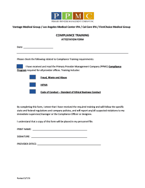 Fillable Online Vantage Medical Group / Los Angeles Medical Center IPA ...