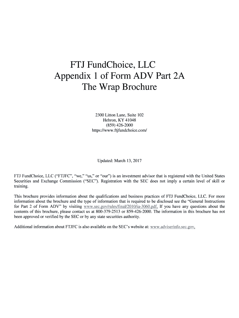 Fillable Online The Wrap Brochure Fax Email Print - pdfFiller
