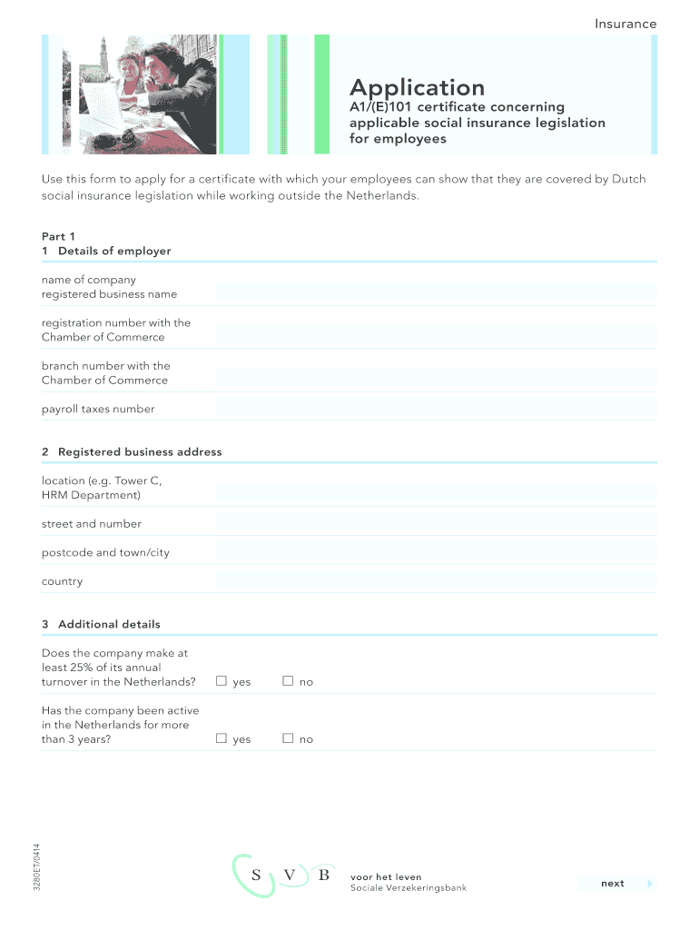 Fillable Online svb Application - certificate concerning applicable ...