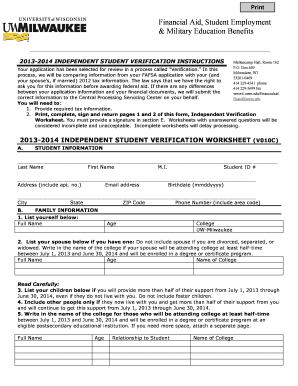 Fillable Online www4 uwm process, we will be comparing information from ...