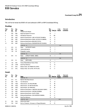 Fillable Online 810 Invoice Fax Email Print - pdfFiller