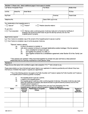 Office Of The Public Guardian And Trustee Forms - Fill Online ...