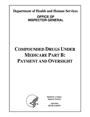 Fillable Online COMPOUNDED DRUGS UNDER Fax Email Print - pdfFiller