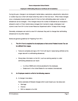 Fillable Online Form MI-W4, Employee's Michigan Withholding Exemption ...