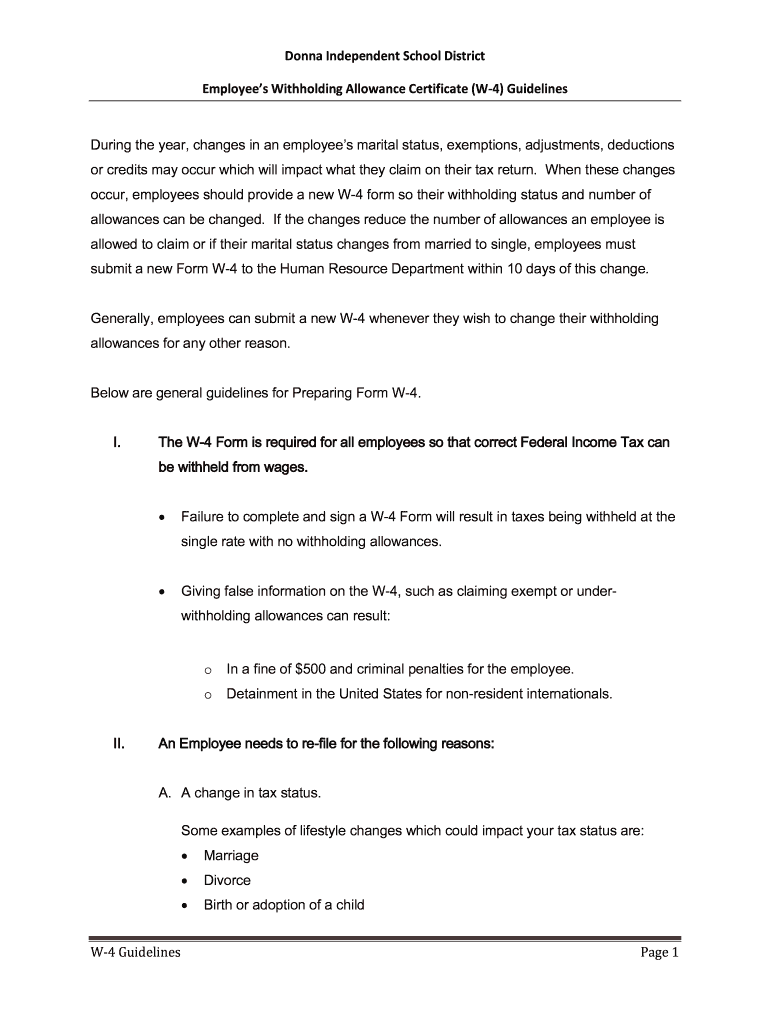 Fillable Online Form MI-W4, Employee's Michigan Withholding Exemption ...