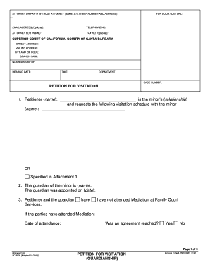 Fillable Online sbcourts : ATTORNEY FOR (NAME): FOR COURT USE ONLY FAX NO Fax Email Print ...