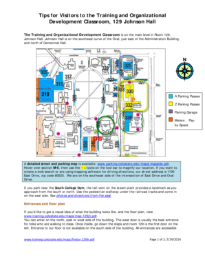 Fillable Online training colostate Room 129, Johnson Hall - Training ...