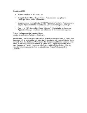 Fillable Online lle rochester Project Performance Site Location Form ...