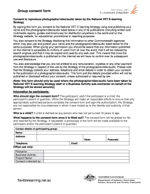 Fillable Online Group consent form Fax Email Print - pdfFiller