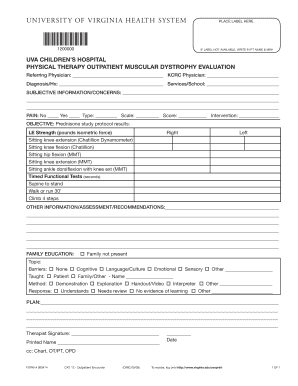 Fillable Online virginia UVA Childrens Hospital - virginia Fax Email Print - pdfFiller