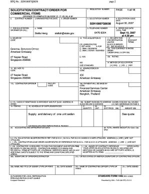 Fillable Online COMMERCIAL ITEMS Fax Email Print - pdfFiller