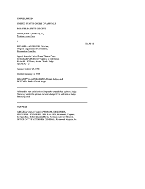 Arthur Ray Jenkins - Fill Online, Printable, Fillable, Blank | pdfFiller