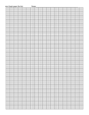 Graph Paper Templates - Blank Fillable Template | Fill Out, Print ...
