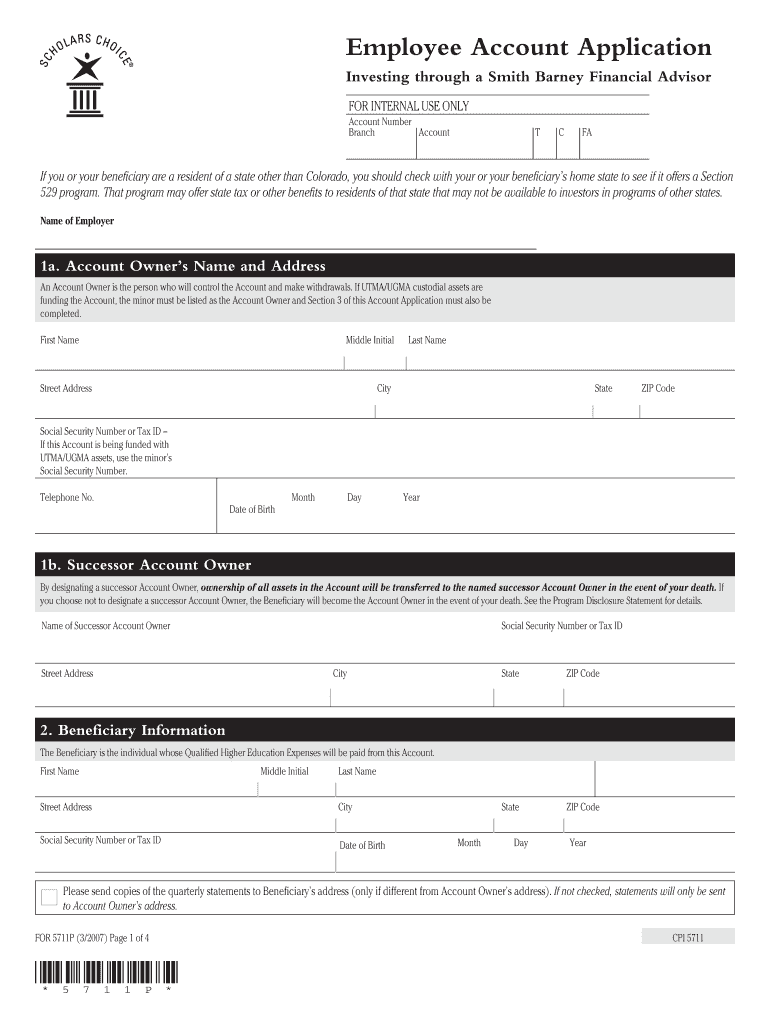 Fillable Online Employee Account Application Fax Email Print - pdfFiller
