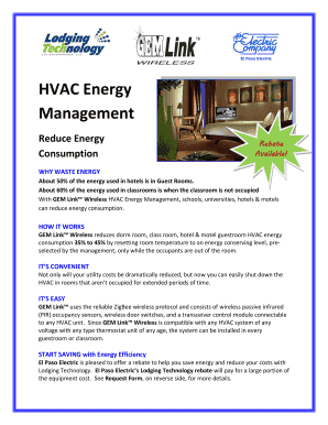 Fillable Online HVAC Energy Fax Email Print - pdfFiller
