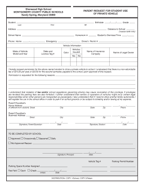 Fillable Online montgomeryschoolsmd Sherwood High School Fax Email ...