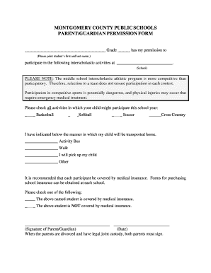 Fillable Online montgomeryschoolsmd MONTGOMERY COUNTY PUBLIC SCHOOLS ...