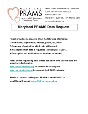 Fillable Online Data request form - PHPA - phpa Fax Email Print - pdfFiller