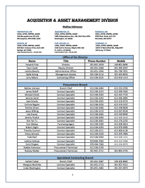 Fillable Online Acquisition & Asset Management Division Fax Email Print ...