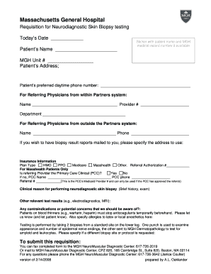 Fillable Online massgeneral Skin biopsy req 21408doc - massgeneral Fax Email Print - pdfFiller