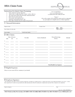 Fillable Online Instructions For Quick Claim Processing Fax Email Print ...