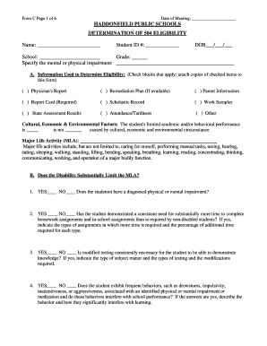 Fillable Online haddonfield k12 nj HADDONFIELD PUBLIC SCHOOLS ...